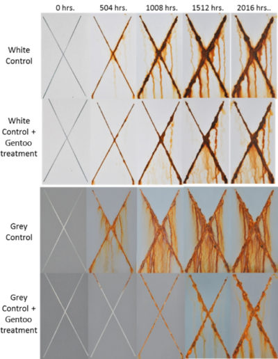 Test Data - Corrosion Resistance - Gentoo Coating